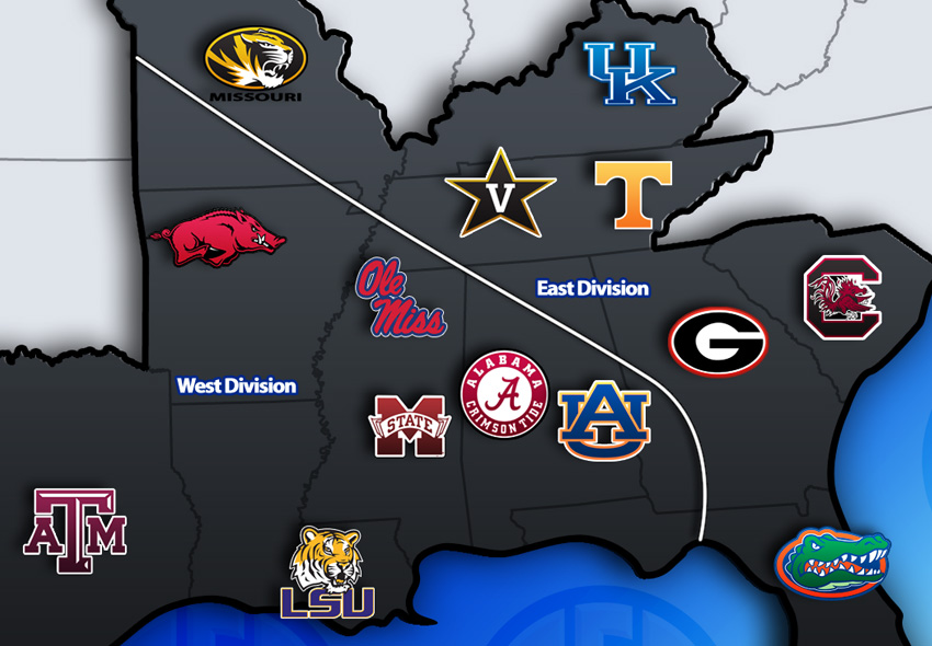 Découvrir la NCAA - SEC Conference - Foot-US