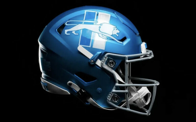 Nouveau casque pour les Lions - Foot-US